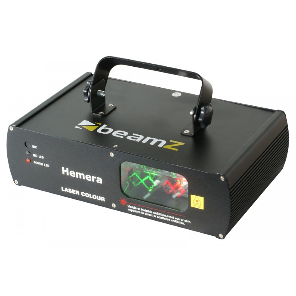 BeamZ Hemera - Laser Multicolor RGY control DMX - DJMania
