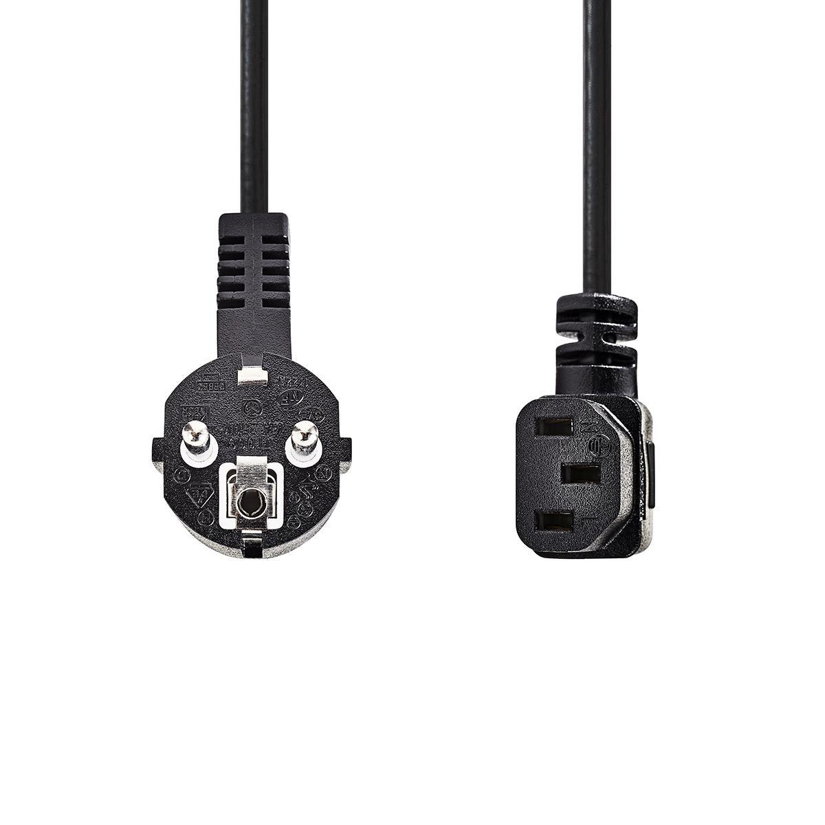 Cable de Alimentación - Schuko Macho - IEC-320-C13 - 3,0 m - Negro ...