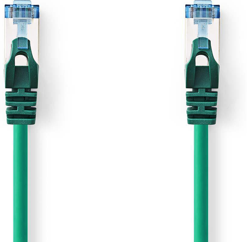 Cable de Red CAT6a SF/UTP - RJ45 Macho - RJ45 Macho - 0,5 m - Verde ...