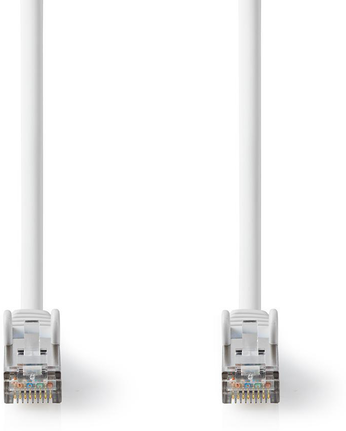 Cable de Red CAT8.1 S/FTP - RJ45 Macho a RJ45 Macho - 7,5 m - Blanco - DJMania