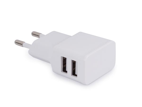 CARGADOR COMPACTO CON CONEXIÓN MINI USB - 5 V - 1 A - DJMania
