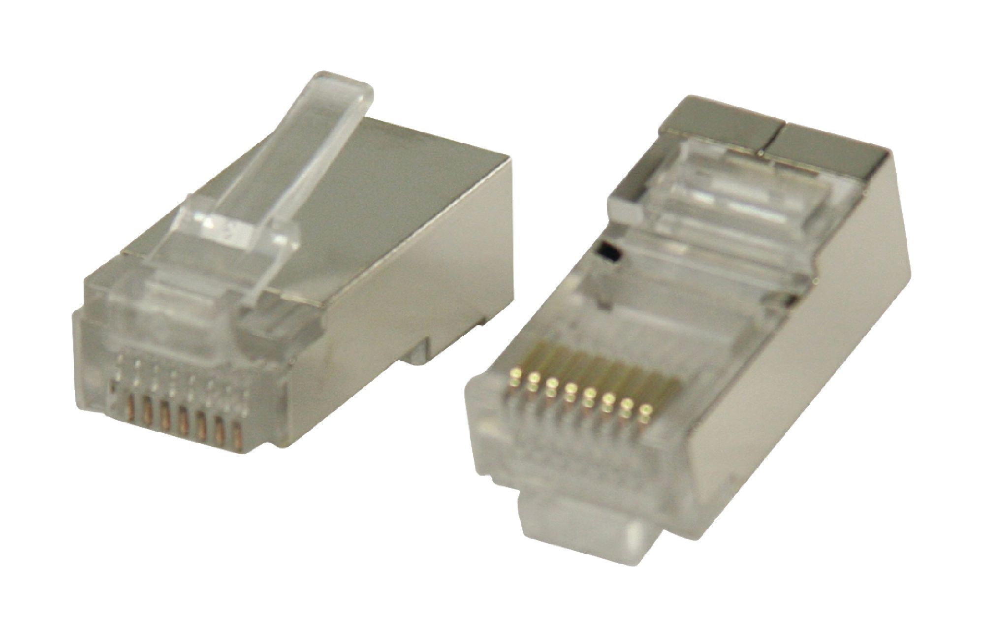 Conectores RJ45 para cables STP CAT5 trenzados 10 uds - Valueline ...