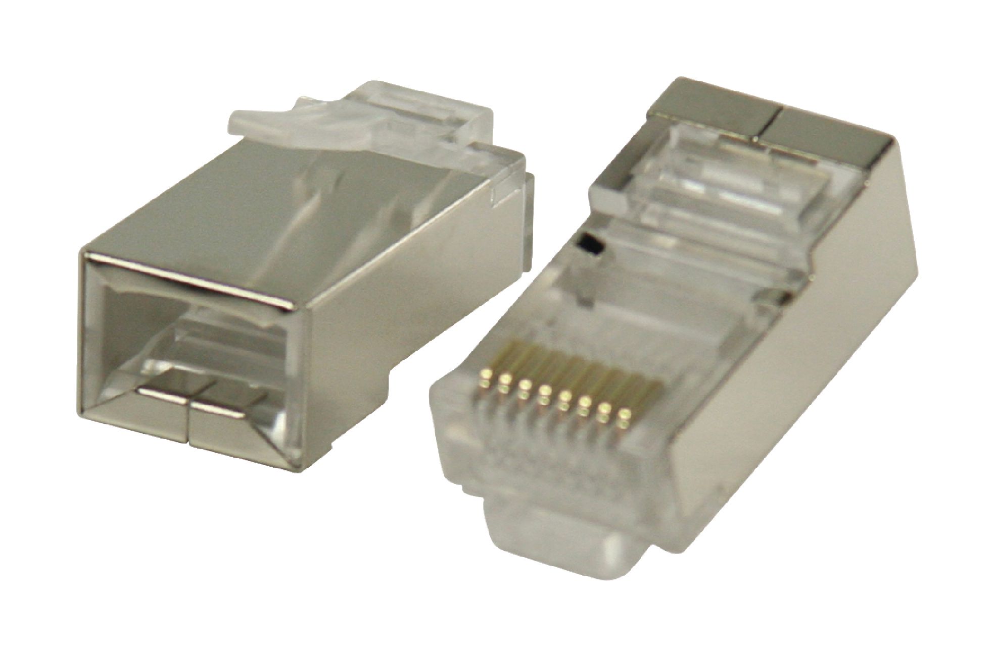 Conectores RJ45 para cables STP CAT5 trenzados 10 uds - Valueline ...
