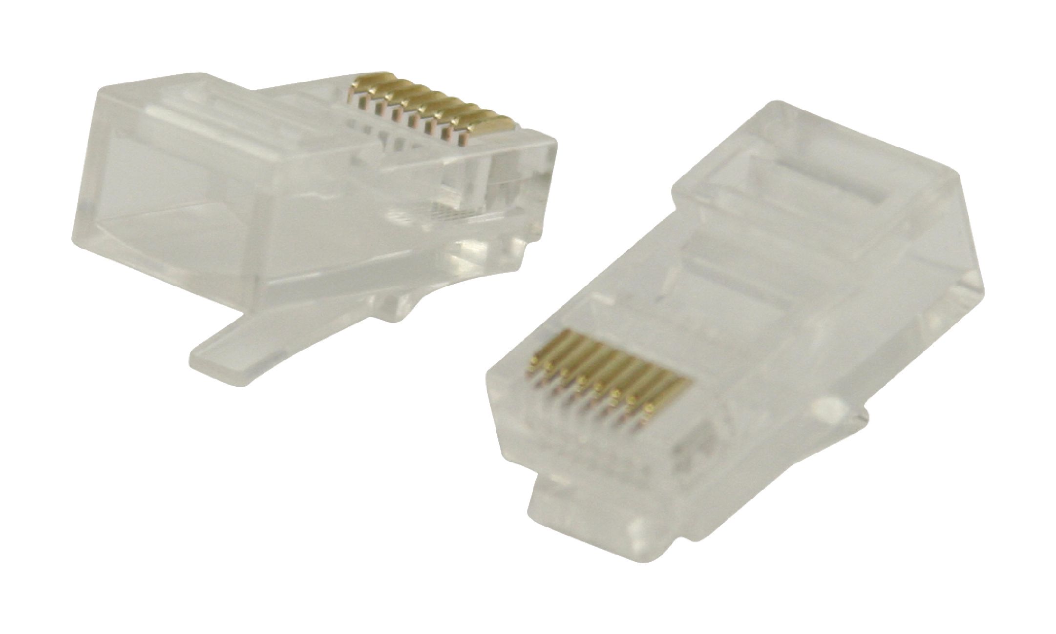 Conectores RJ45 para cables UTP CAT5 trenzados 10 uds - Valueline ...