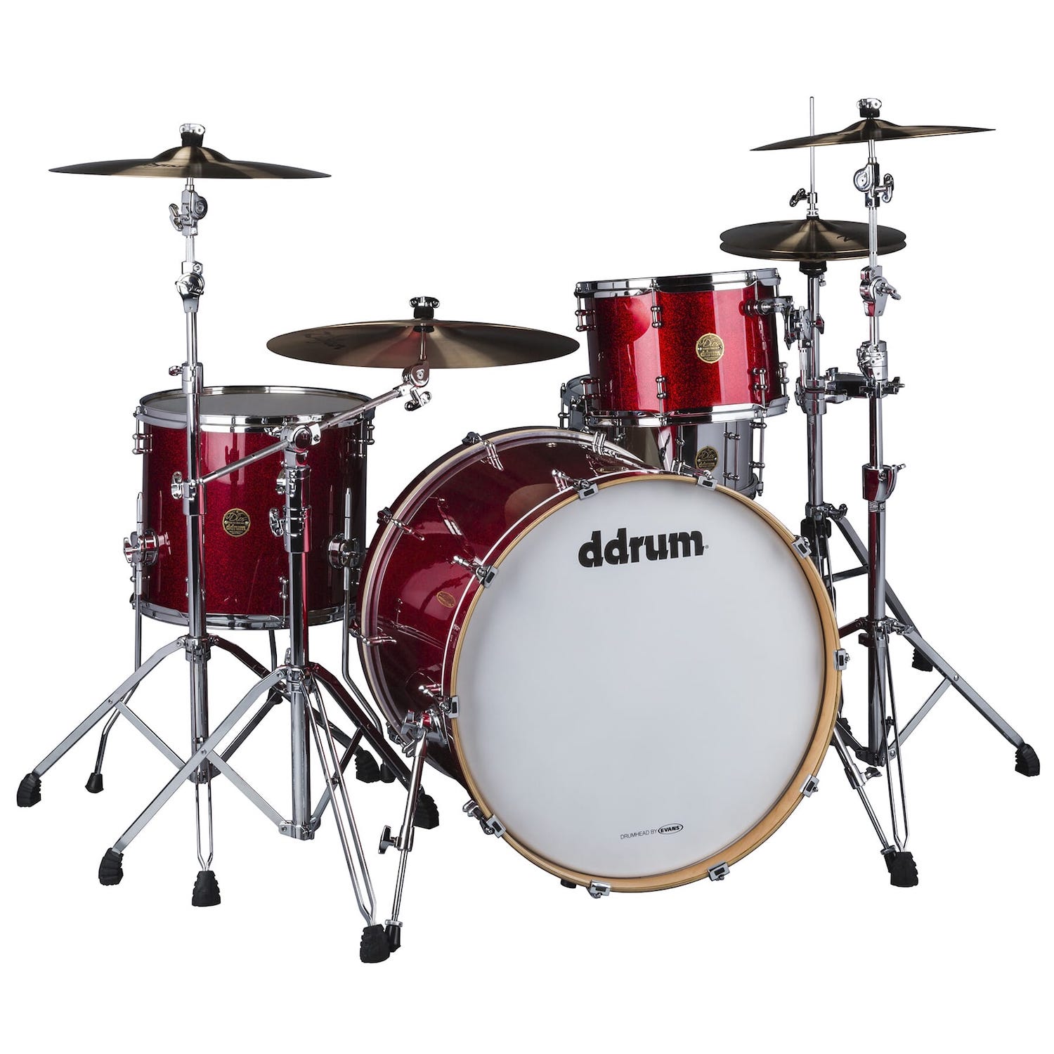 DDrum Dios Maple 3P SH PK Red Cherry Sparkle - DJMania