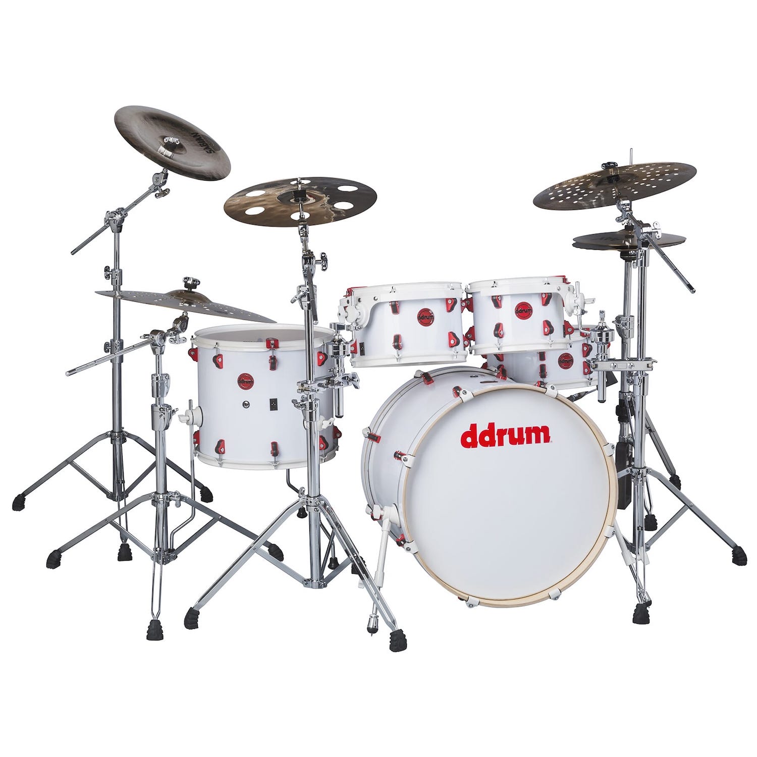 DDrum Hybrid 5 Kit White - DJMania