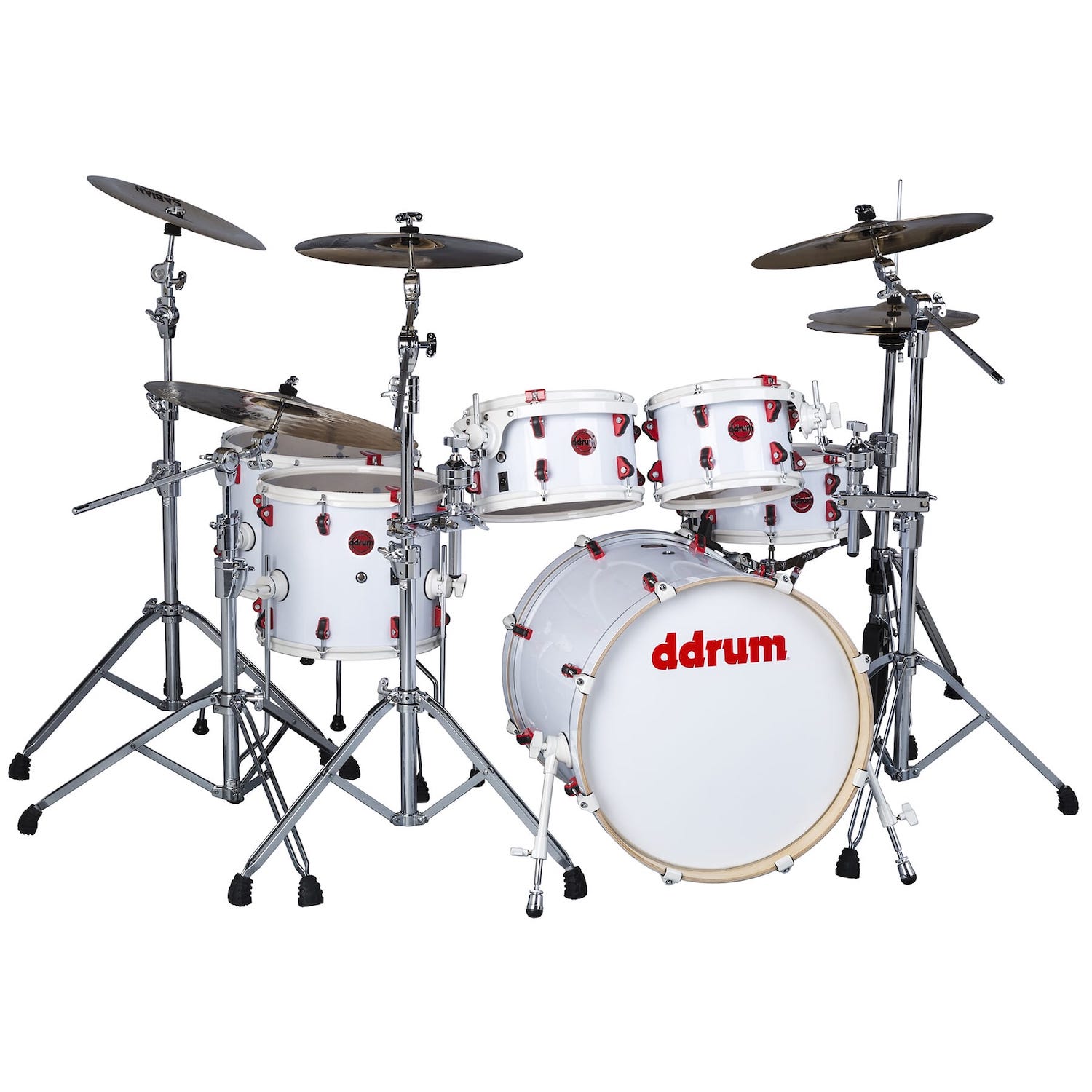 DDrum Hybrid 6 Kit White - DJMania