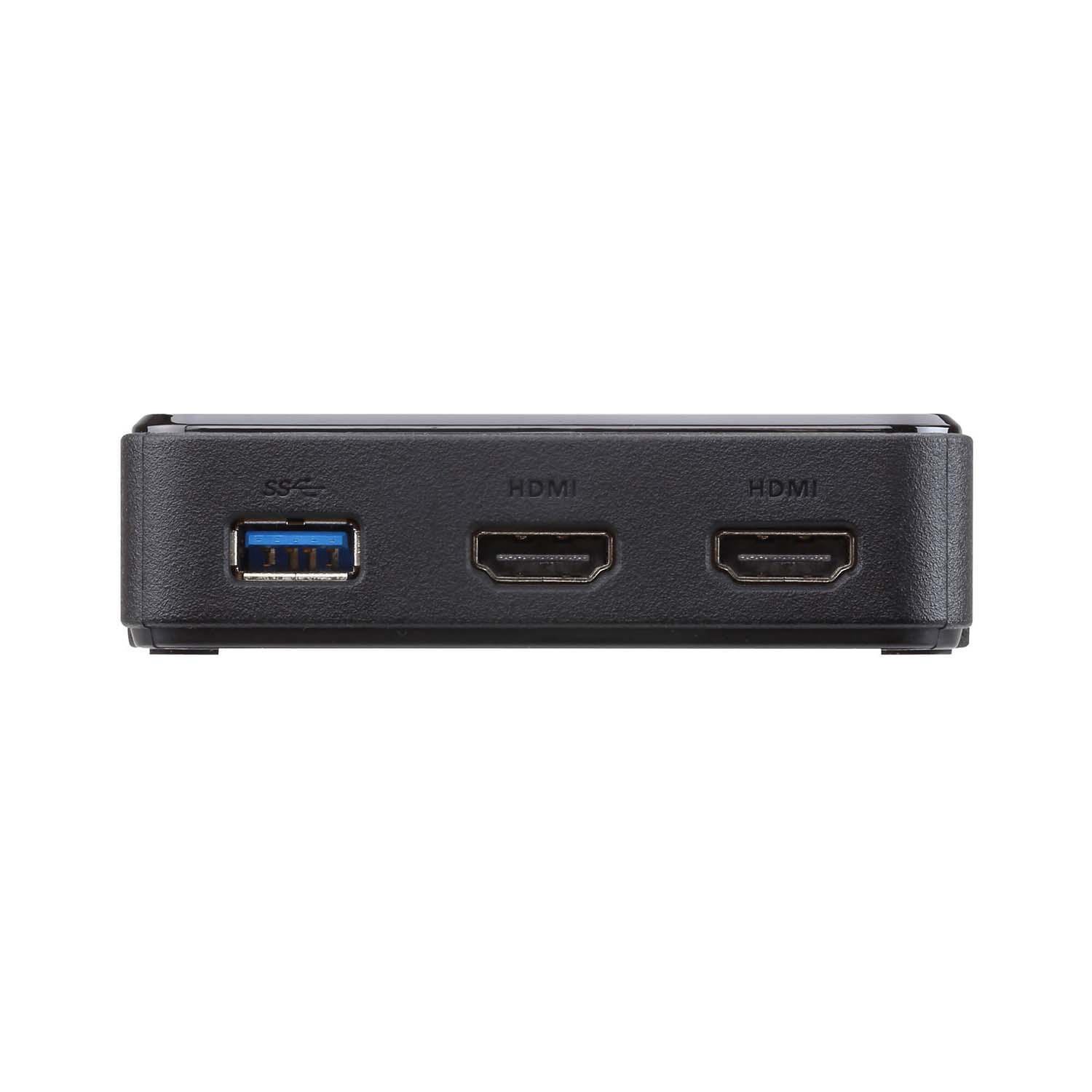 Docking station compacta USB-C con dual HDMI - Aten UH3233 - DJMania