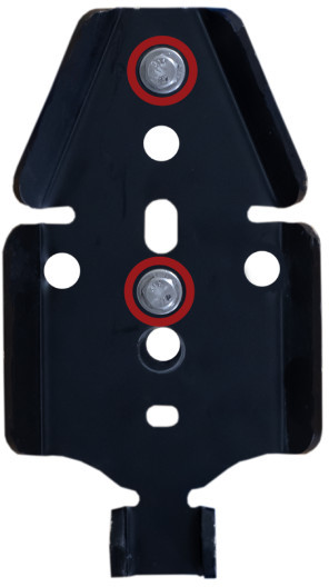 EAW AC6 Flush Mount Bracket Black - DJMania