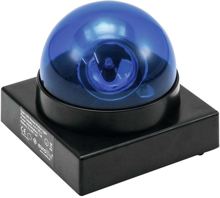 Eurolite LED Buzzer Police Light Blue - DJMania