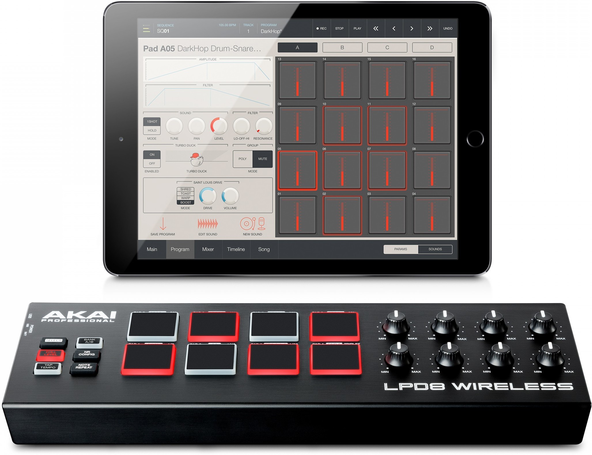 Akai LPD 8 Wireless - DJMania