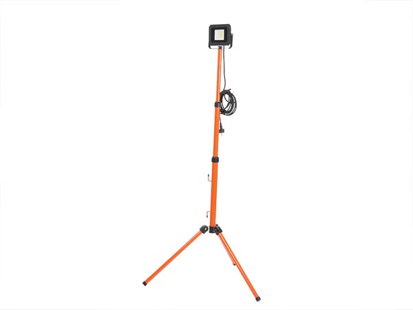 LÁMPARA LED PORTÁTIL CON TRÍPODE PLEGABLE - 20 W - 4000 K - cable de 5 ...
