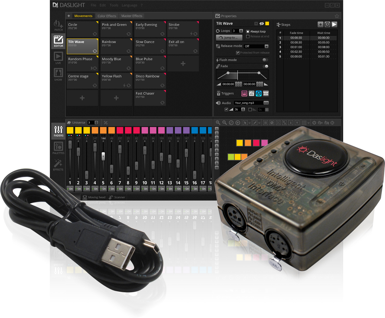 DasLight DVC4 Gold ZM - DJMania