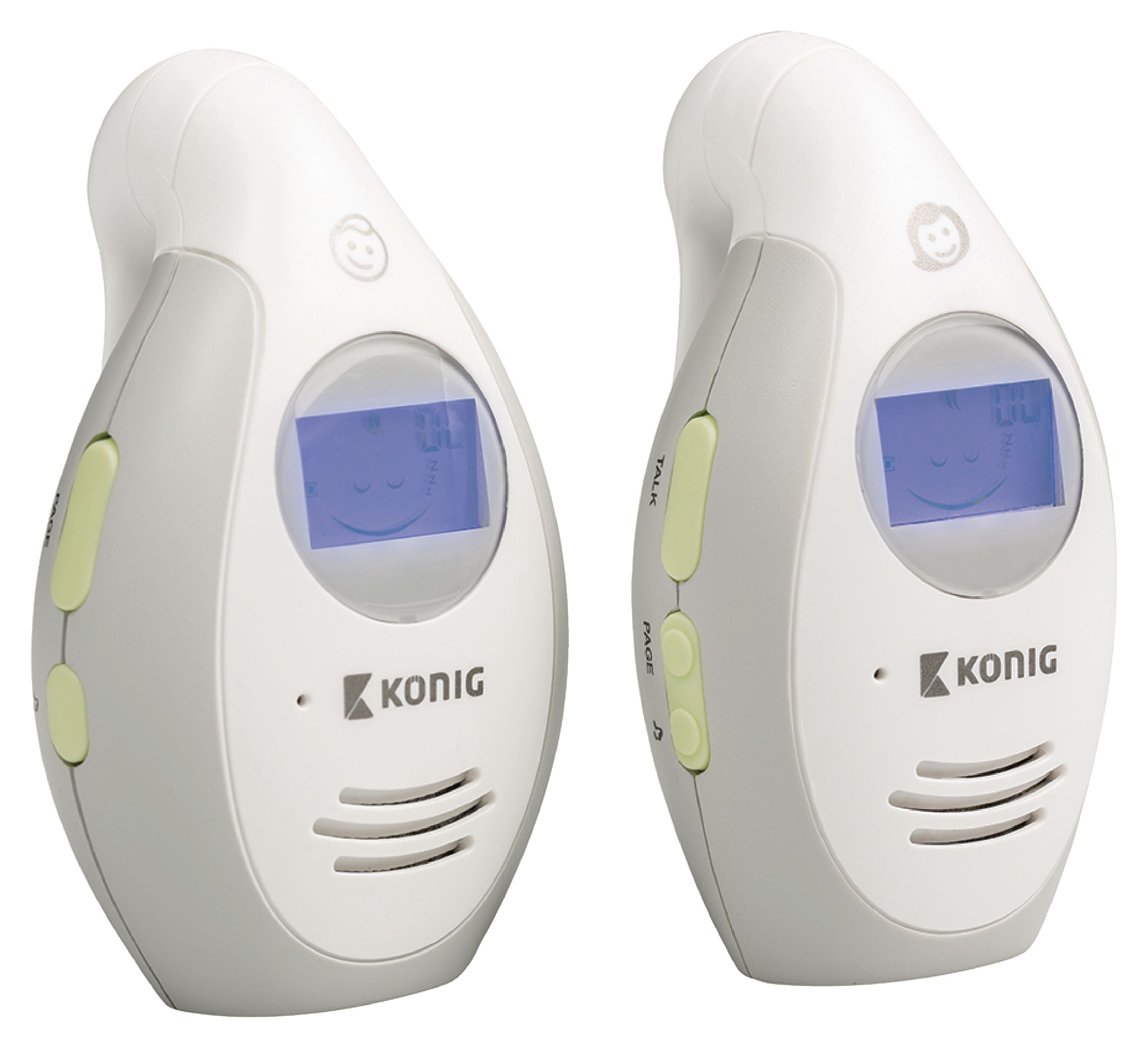 Monitor para bebés con audio digital y LCD de 2,4 GHz - König KN-BM20 ...