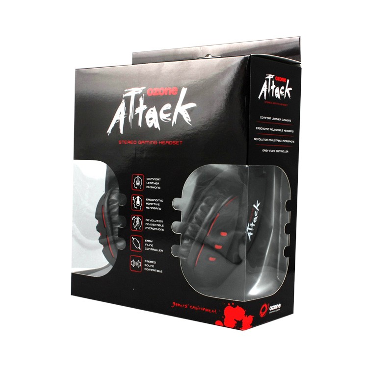 OZONE Attack Estéreo - Diadema ajustable - DJMania