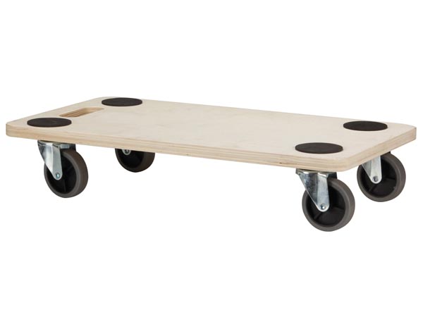 Plataforma con ruedas - 56 x 30 cm - Carga Máx. 150 Kg - DJMania
