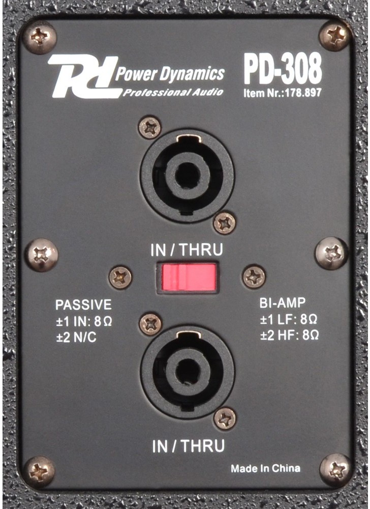 Power Dynamics PD-308 Bafle PA 8" / 200W - DJMania