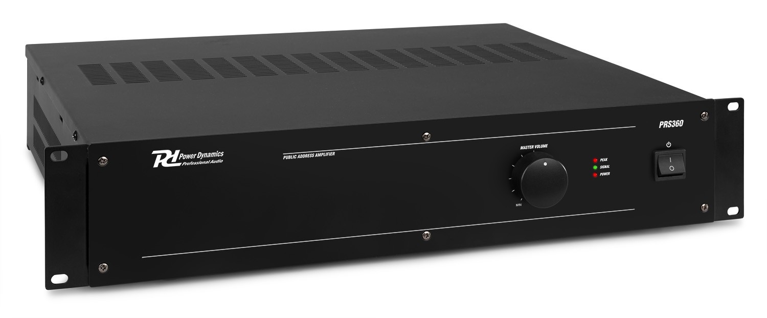 Power Dynamics PRS360 100V Slave Amplifier 360W - DJMania