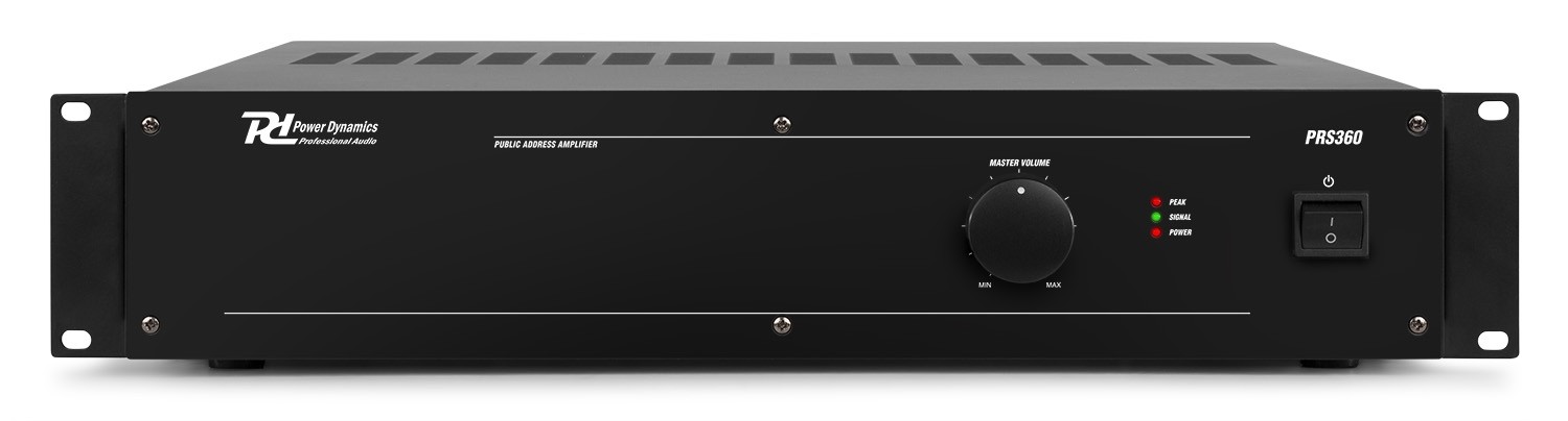 Power Dynamics PRS360 100V Slave Amplifier 360W - DJMania
