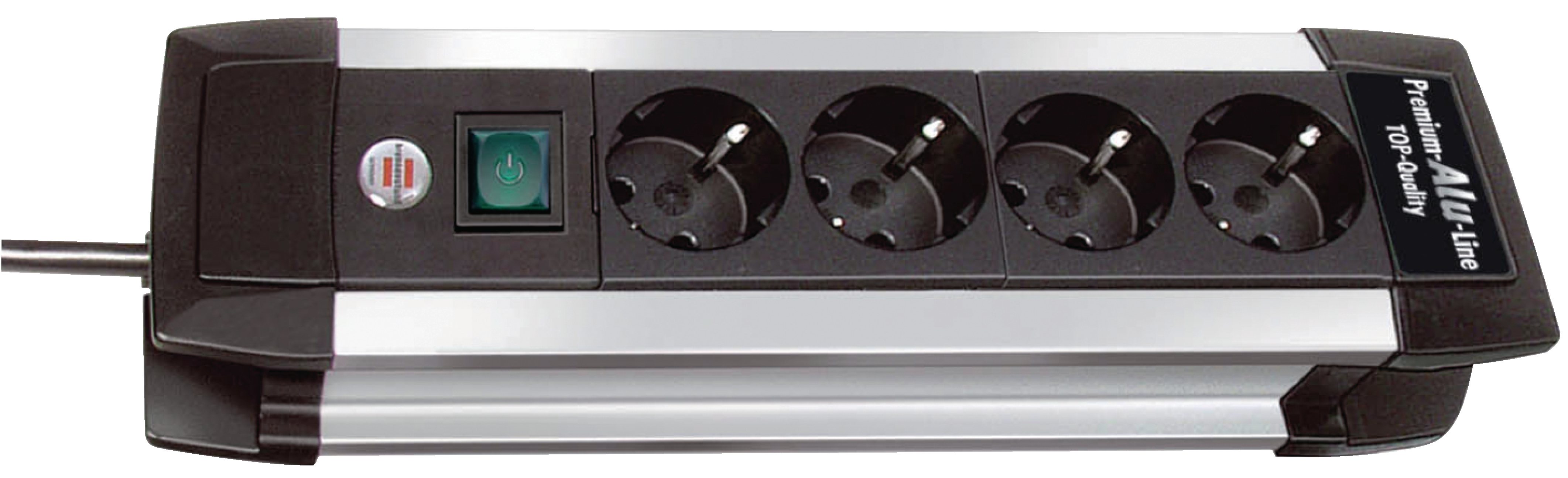 REGLETA DE ENCHUFES ALUMINIO BRENNENSTUHL - Brennenstuhl 1391000014 - DJMania