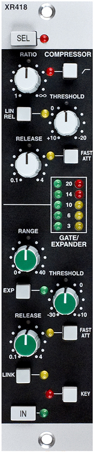 SSL X-RACK E SERIES DYNAMICS MODULE XR-418 - DJMania