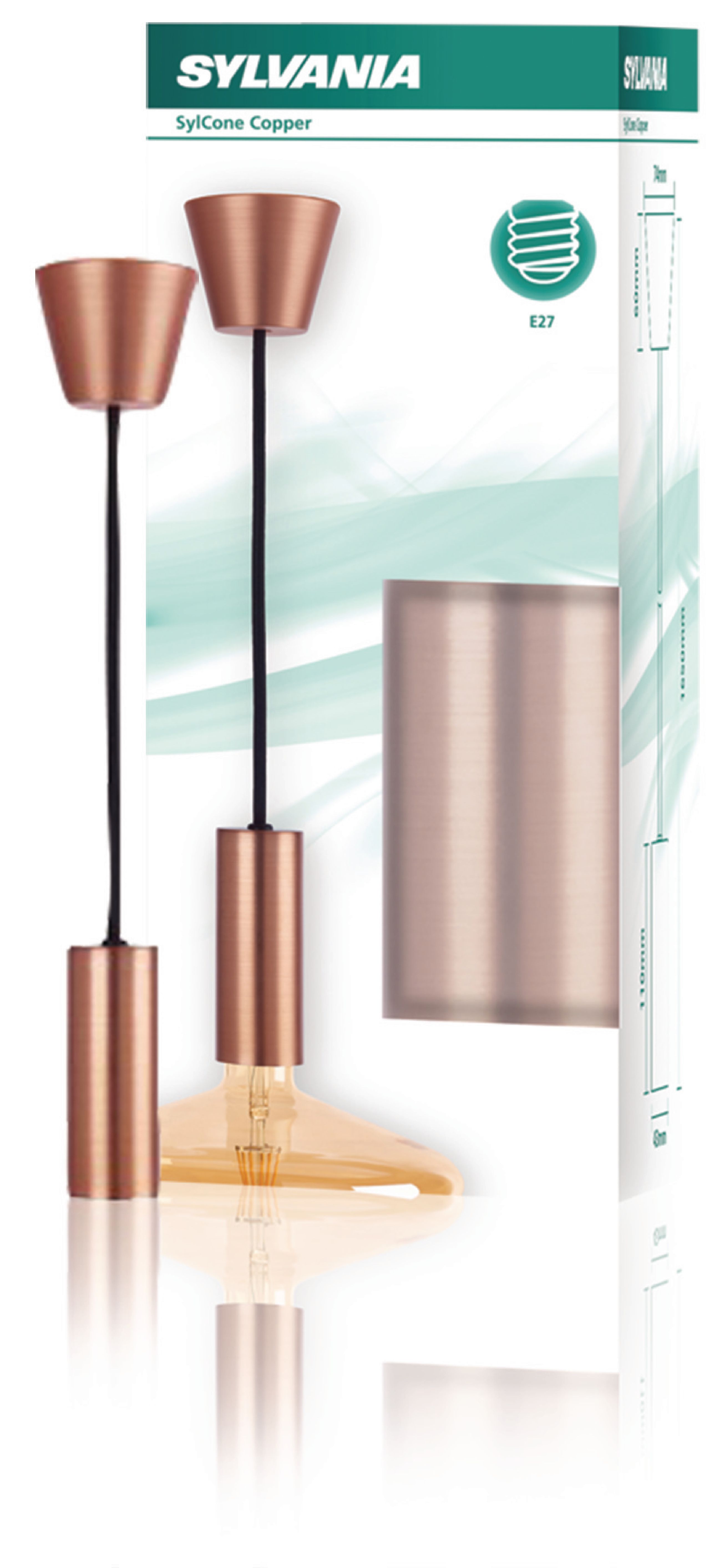 SylCone Pendant Copper - Sylvania 0043312 - DJMania