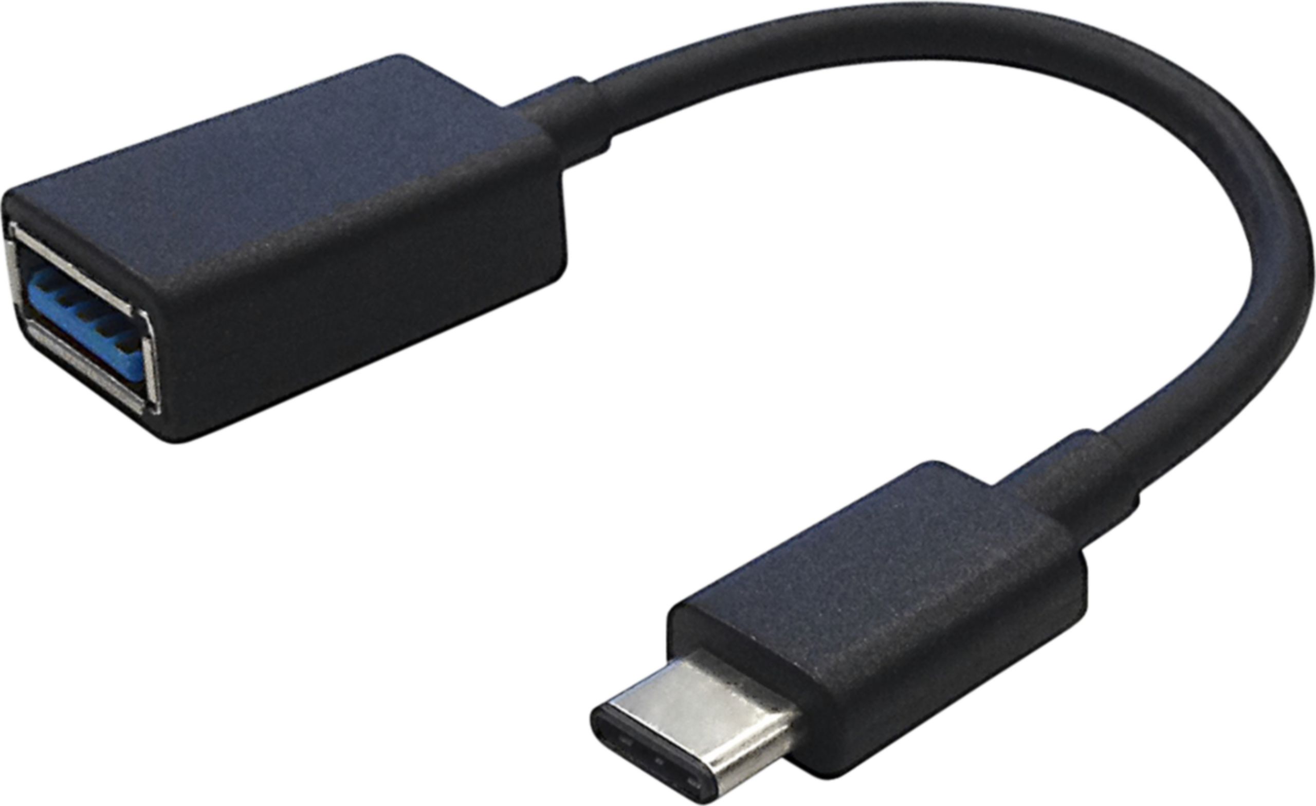 USB 3.0 Cable USB-C Male - A Female 0.15 m Black - Maxxtro 104040 - DJMania
