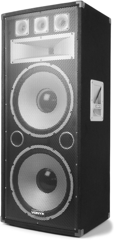 Vonyx TX215 Bafle PA 2x 15" 1500W - DJMania