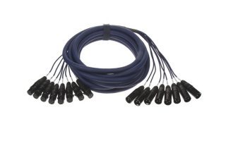 CABLE SPIDER 8 x XLR MACHO A 8 x XLR HEMBRA - AVW155 - DJMania